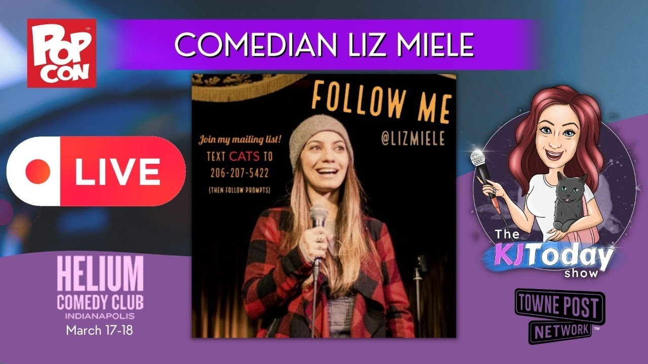 KJ TODAY: Comedian Liz Miele - YouTube