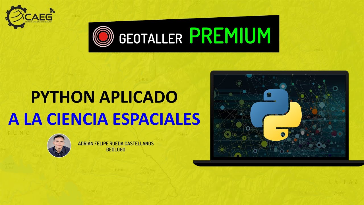 🌎 Introducción a Python Aplicado a las Ciencias de Datos Espaciales | CAEG - YouTube