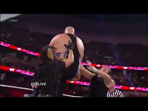 The Shield Triple Powerbombs to Big Show
