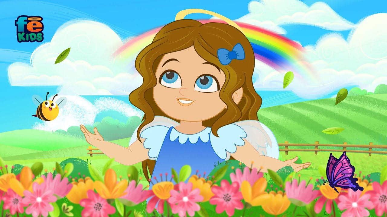 De Todos Los Colores Pinta El Señor, Celeste, Video Animado - Fe Kids ...