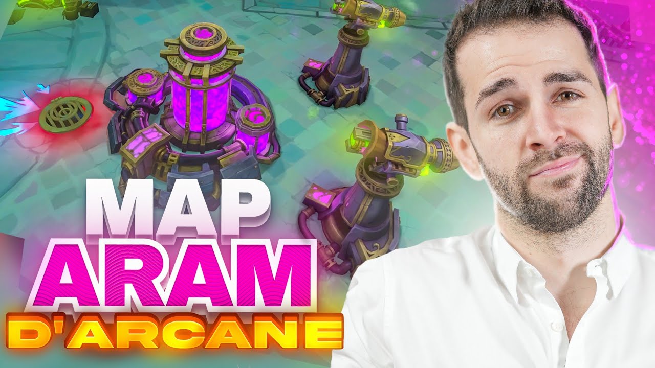 🔥LA NOUVELLE MAP ARAM VERSION ARCANE EST INCROYABLE ! - YouTube