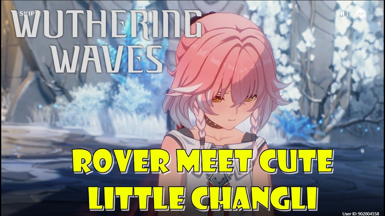 Rover meet Cute Little Changli - Wuthering Waves - YouTube