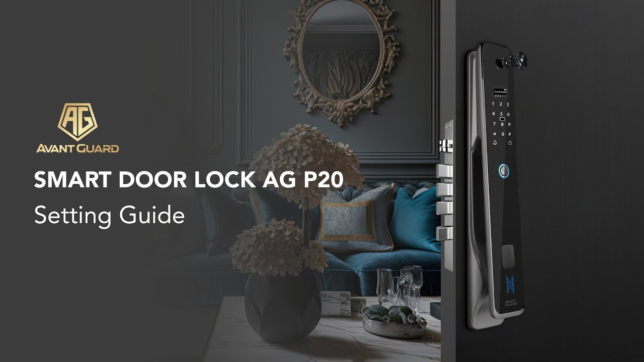 [ Avant Guard ] WiFi Smart Door Lock P20 - Setting Instruction Video ...
