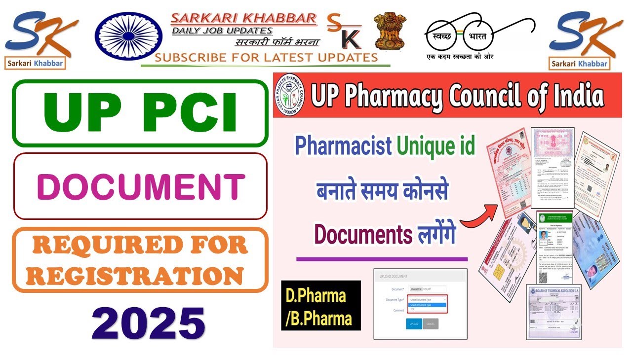 PCI registration required documents | Documents required for PCI ...