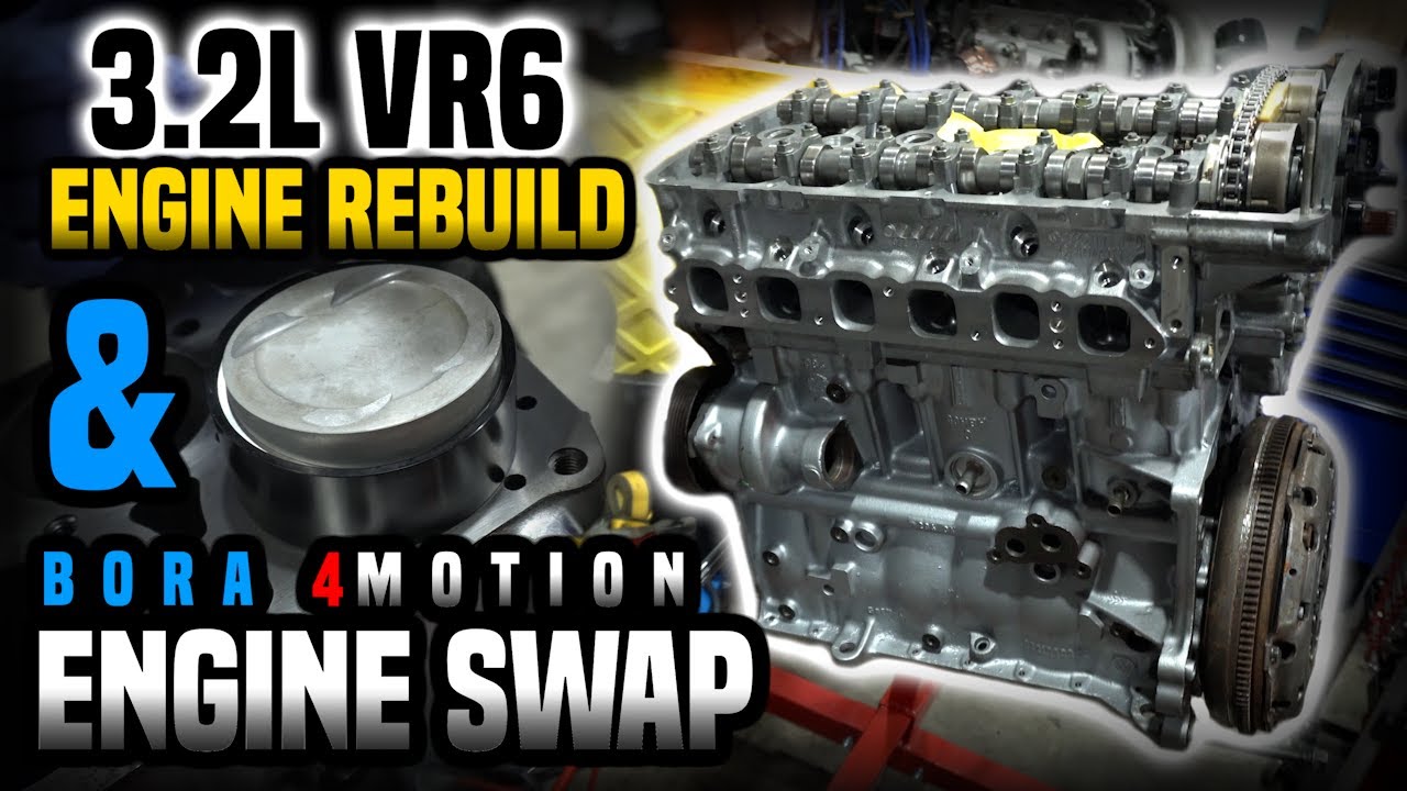 Rebuilding a 20 year old 3.2L R32 VR6 for an Engine Swap! - YouTube