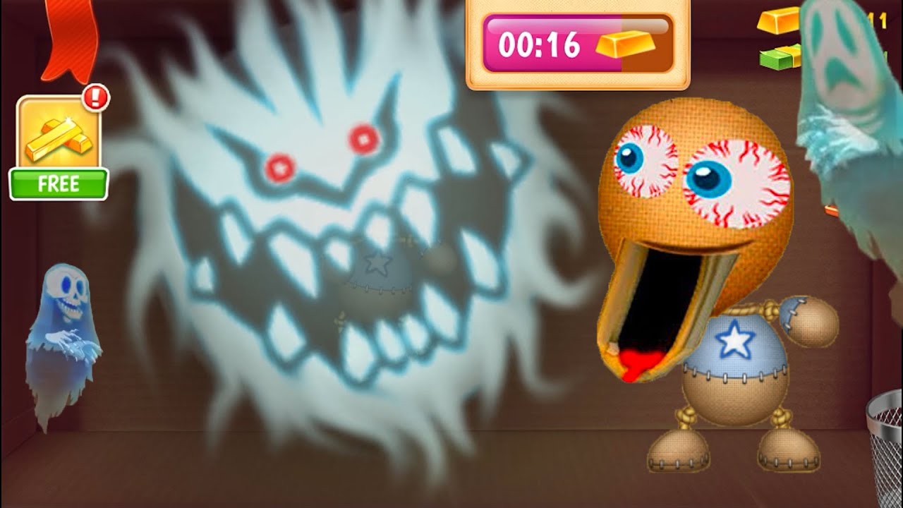 SCARY Ghost Storm VS The Buddy - Kick The Buddy - YouTube