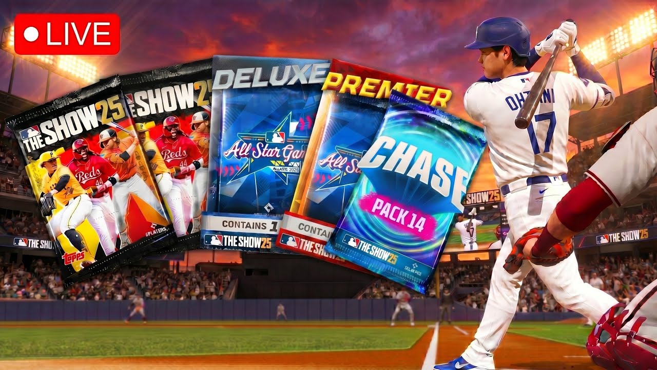 🔴 MLB THE SHOW | Pack Opening! - YouTube