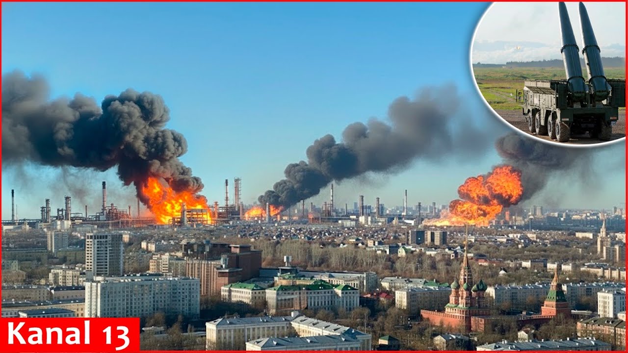 Strikes on Moscow with Sapsan ballistic missiles: chaos engulfs the ...