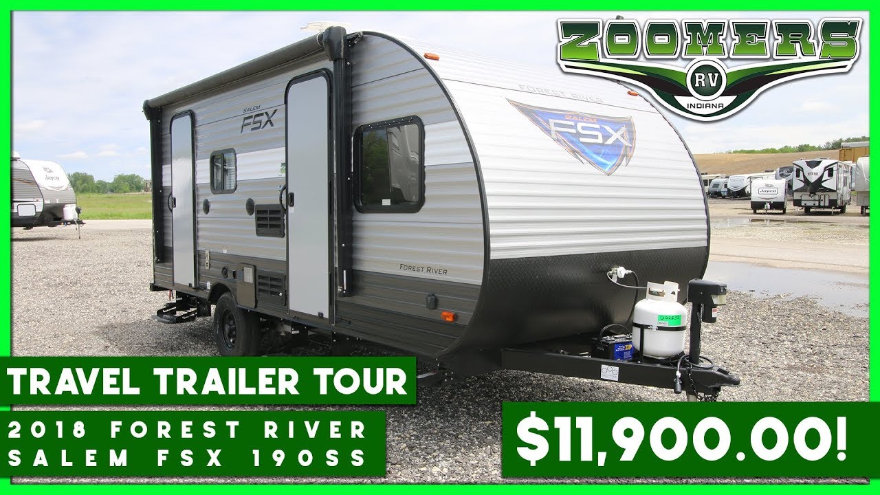 2018 Forest River Salem FSX 190SS Travel Trailer TOUR | ZoomersRV - YouTube