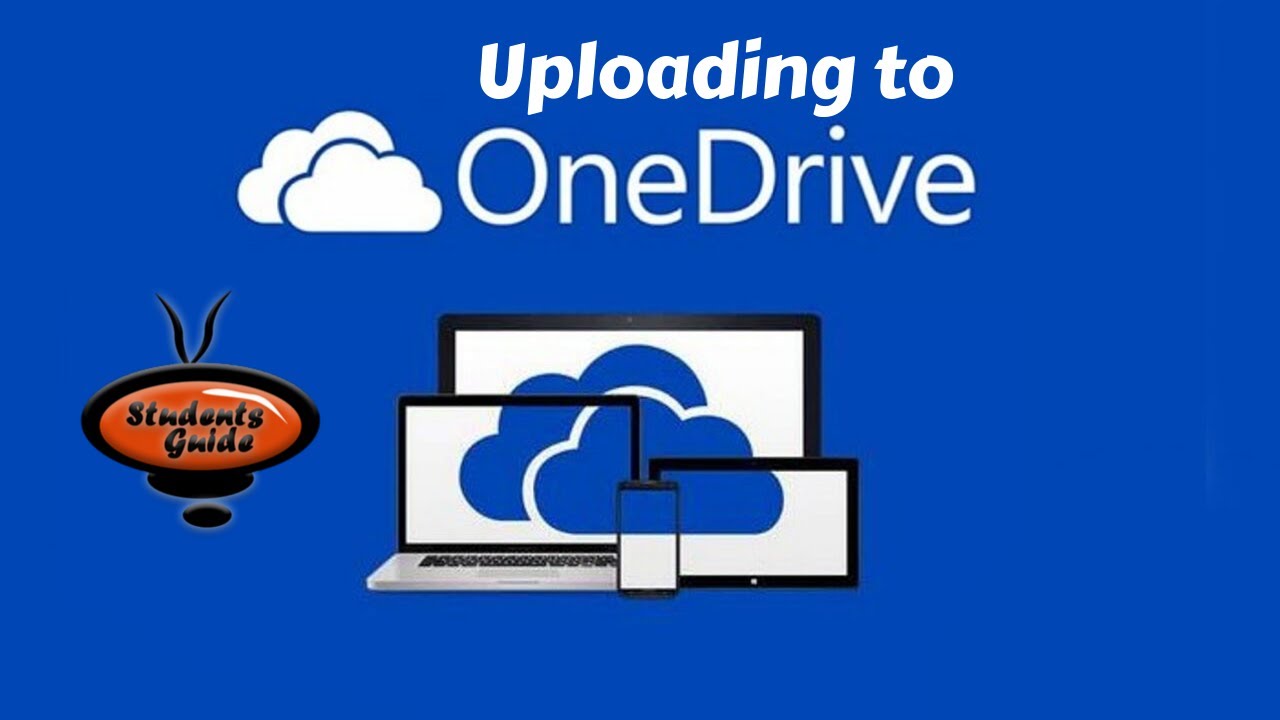 Uploading from your computer to Microsoft OneDrive - YouTube