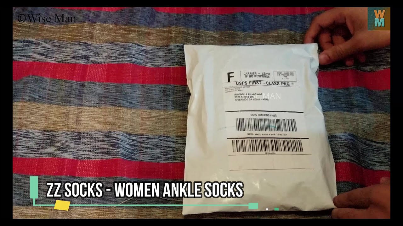 ZZ SOCKS WOMEN COMFY ANKLE COLORFUL SOCKS - UNBOXING AND REVIEW - YouTube