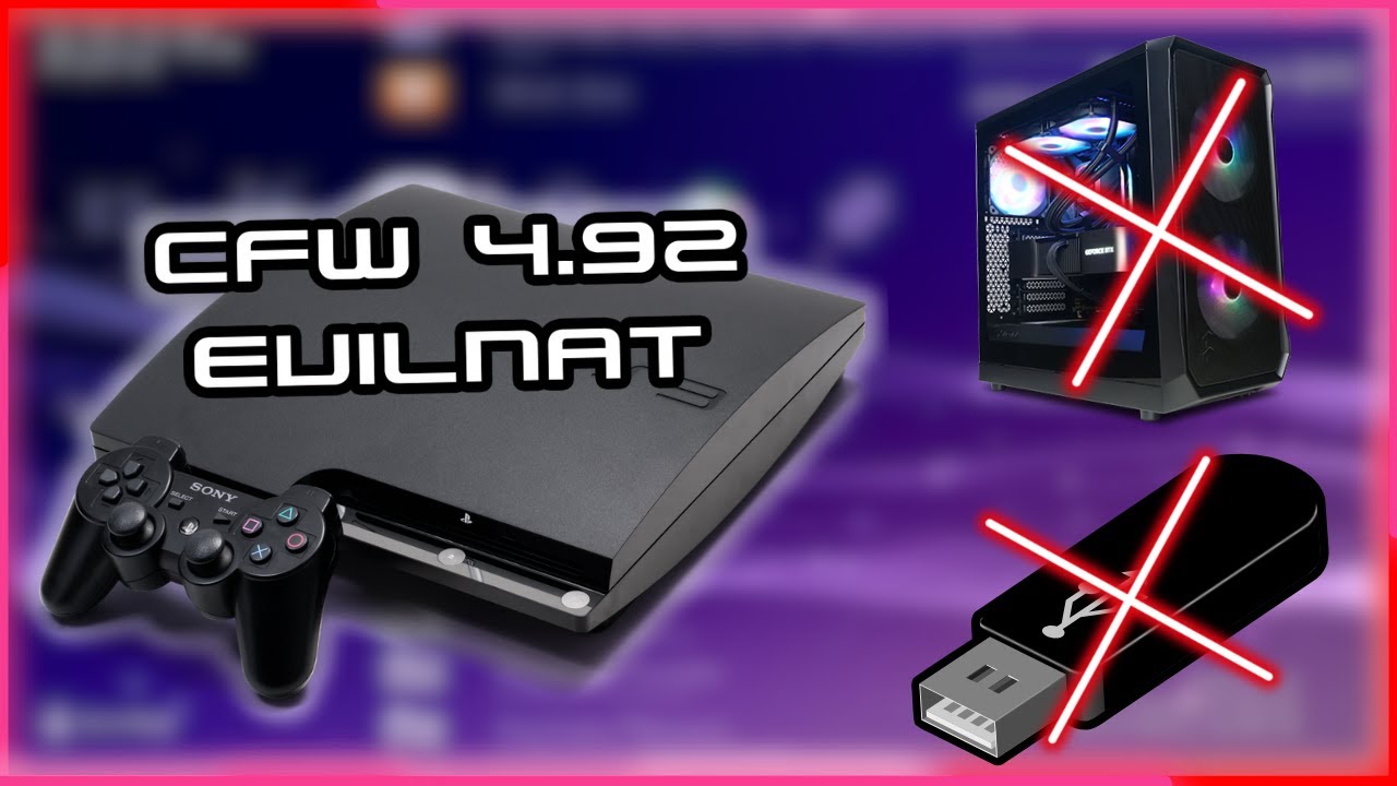 How To Install EvilNat 4.92 CFW on Your CFW PS3 Without PC or USB | 2025 Guide - YouTube