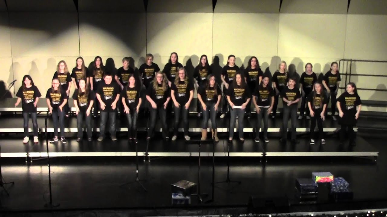 SCJH 6th Grade Showstoppers "Frosty Hand Jive" - YouTube