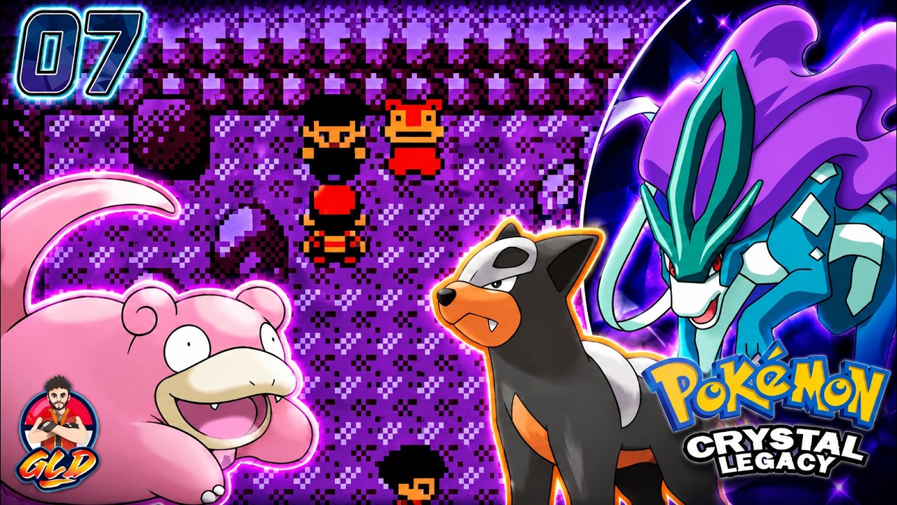 Pokemon Crystal Legacy Walkthrough Part 7: Slowpoke Well, Team Rocket ...