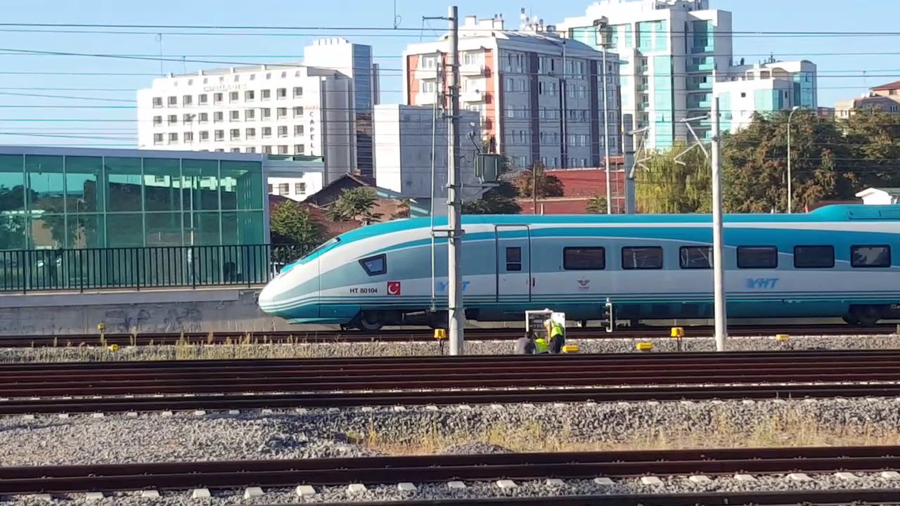 TCDD | HT 80104 (Siemens Velaro TR) | Ankara-Eskişehir Yüksek Hızlı ...