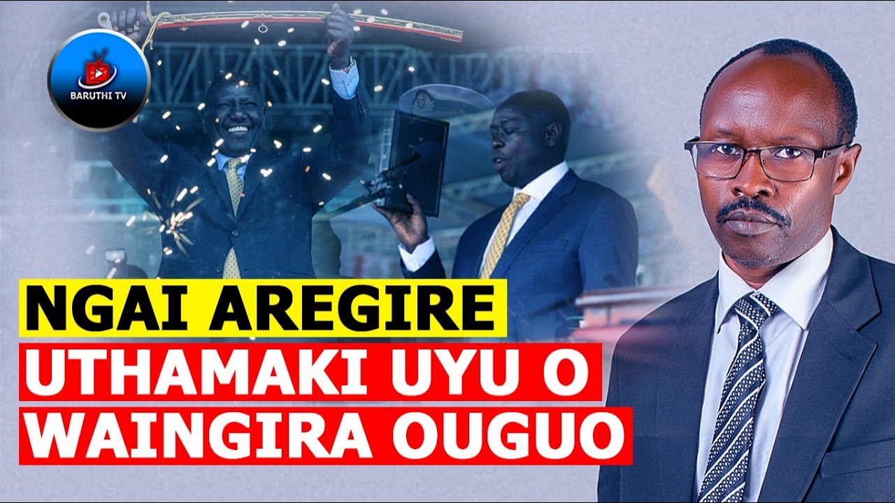 RUTO OIGA NIWE ANNOINTED ONE IGURU NOKUREGA RIAREGIRE | SIMON NJOGU - YouTube