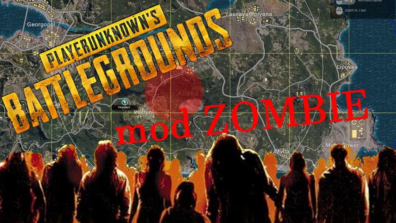 PUBG mod zombie - YouTube