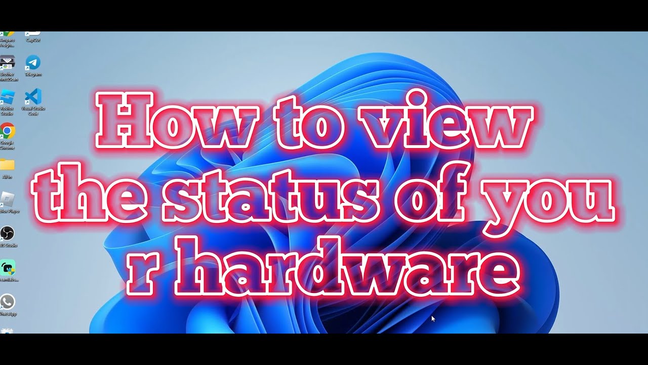 How to test for hardware failures in Windows 11! - YouTube