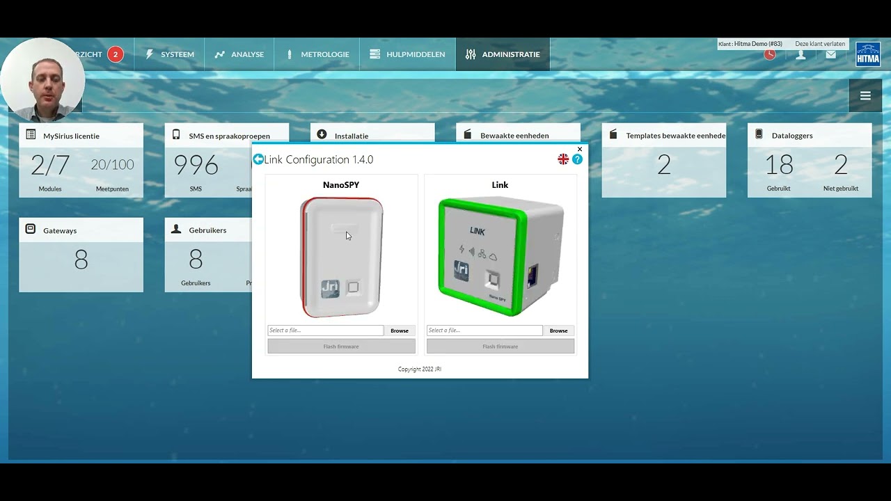 JRI MySirius instructievideo: Instellen Nano Link met ConfigLink ...