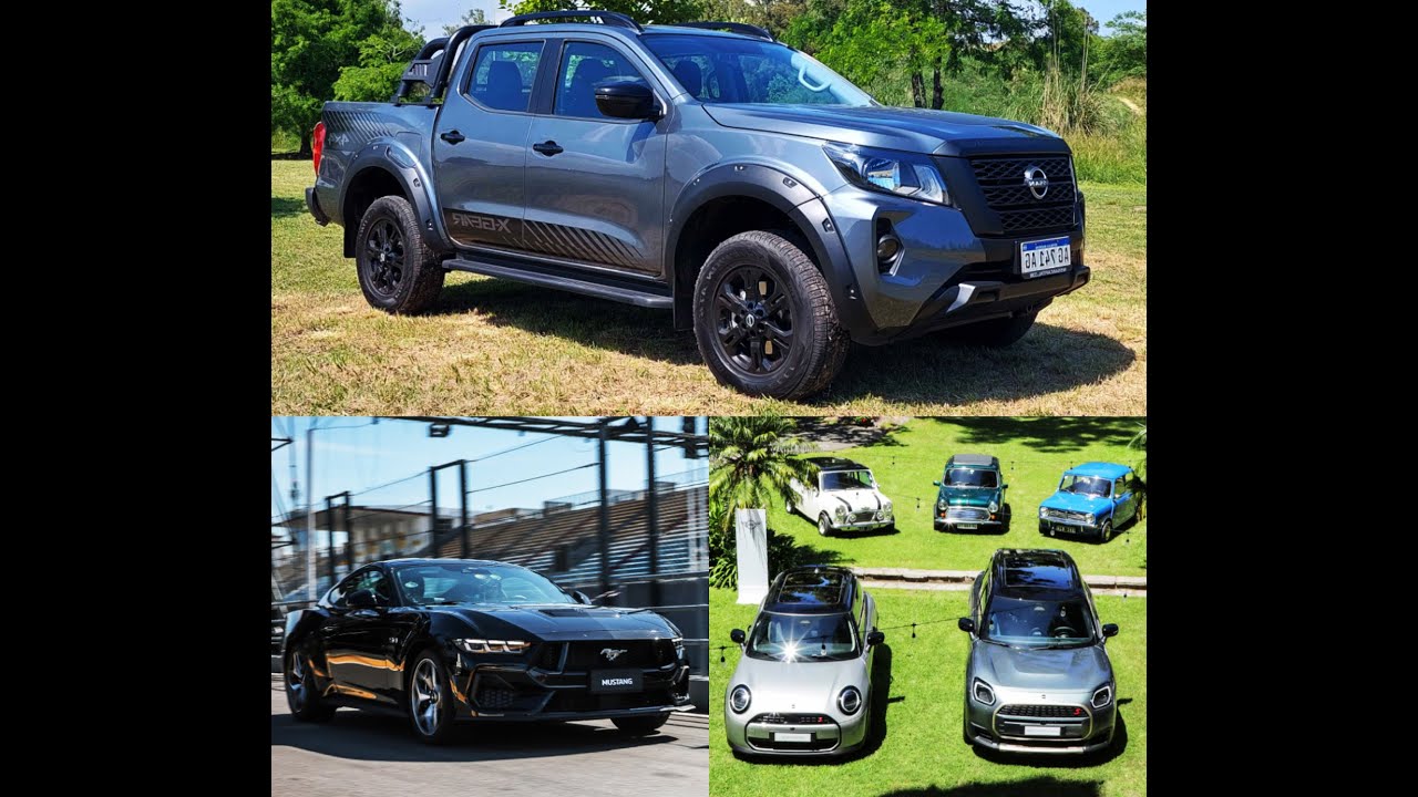 Test Frontier X-Gear. Lanzamiento MINI. Aniversario Mustang - YouTube