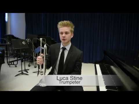 Trumpeter Luca Stine - YouTube