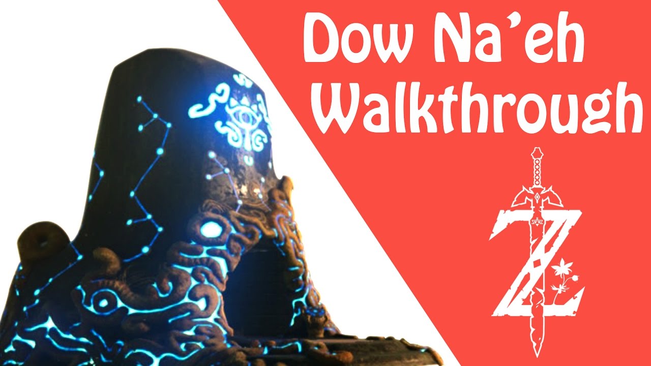 Dow Na'eh Shrine Walkthrough (East Necluda) - Zelda: Breath of the Wild ...