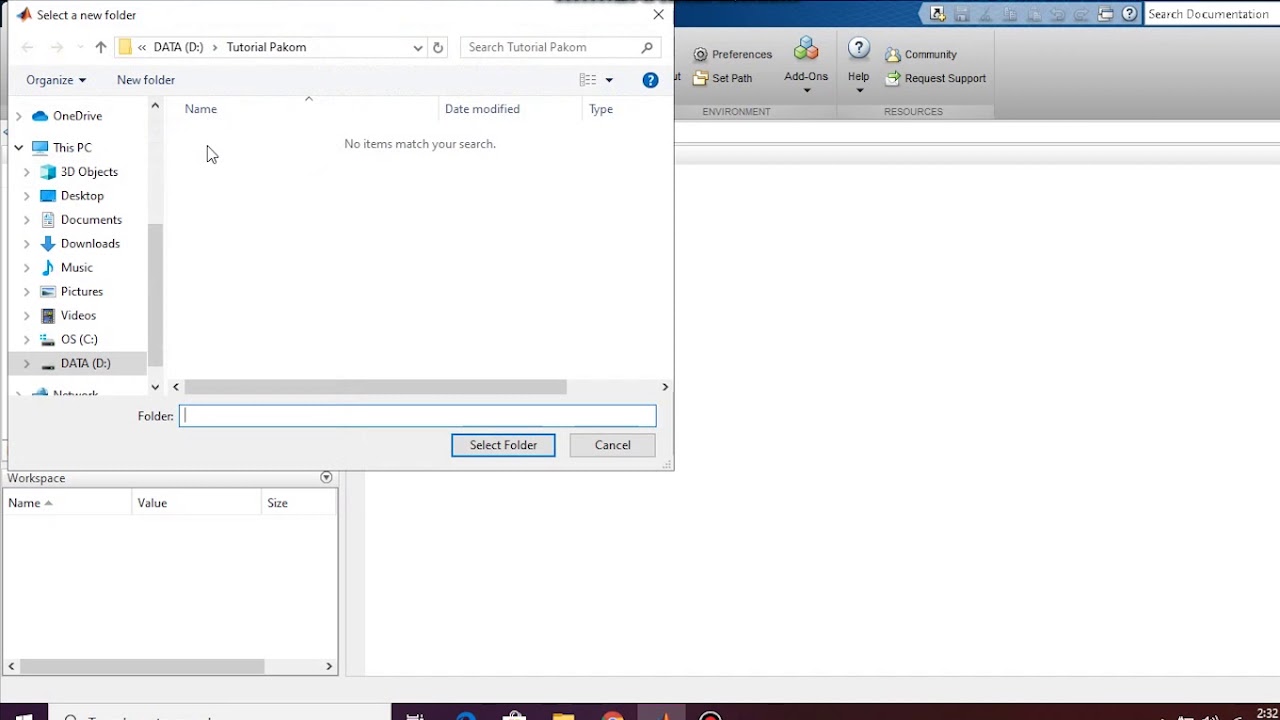 Tampilan MATLAB - YouTube