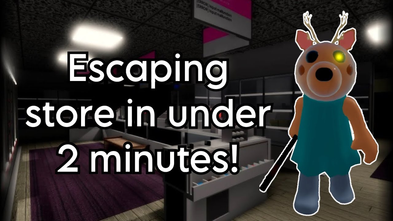 Escaping piggy Store! | Roblox PIGGY | - YouTube