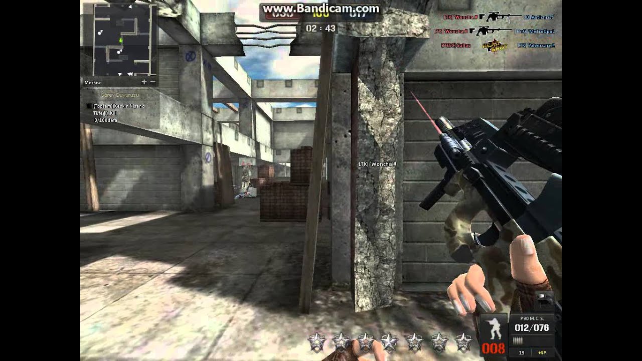 Point Blank P90 MCS HeadShot - YouTube