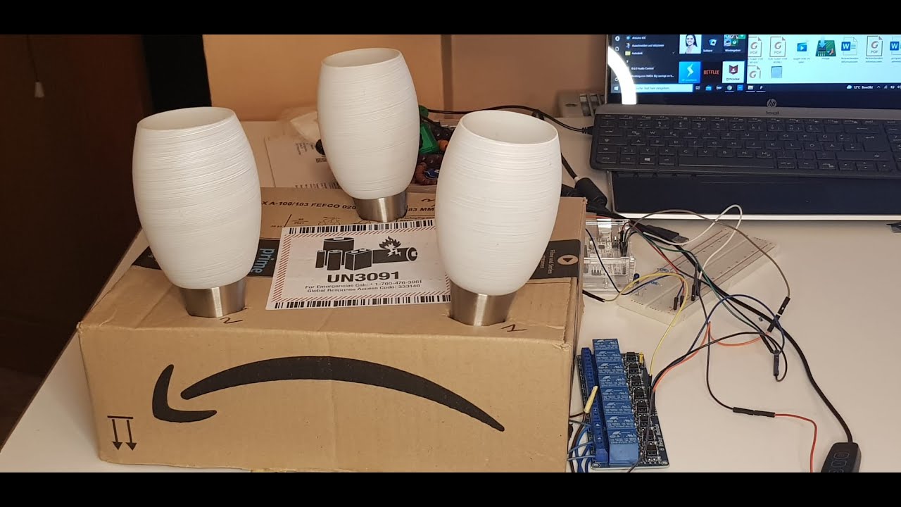 Clap with multiple Lamps - YouTube
