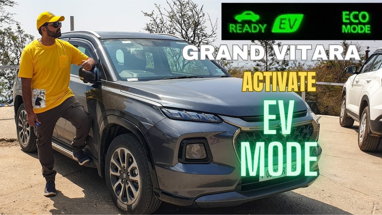 Activate EV Mode on Grand Vitara Strong Hybrid - YouTube