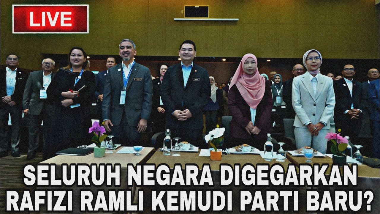 SELURUH NEGARA DIGEGARKAN RAFIZI RAMLI KEMBALI BAWA PARTI BARU? - YouTube