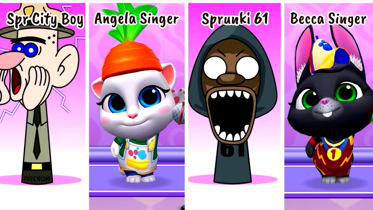 Who Will Prevail: Sprunki City Boy Sprunki 61 Vs Angela Becca Singer ...