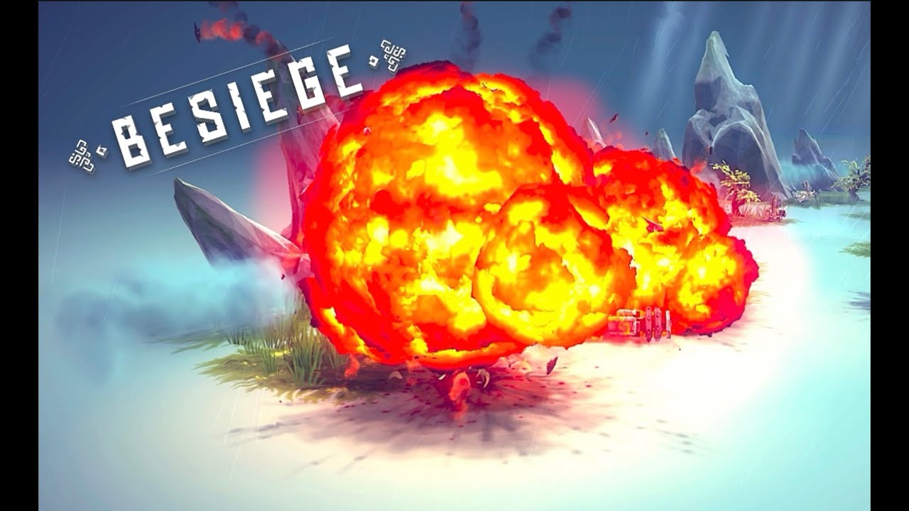 EXPLODING COWS | BESIEGE PART 2 - YouTube