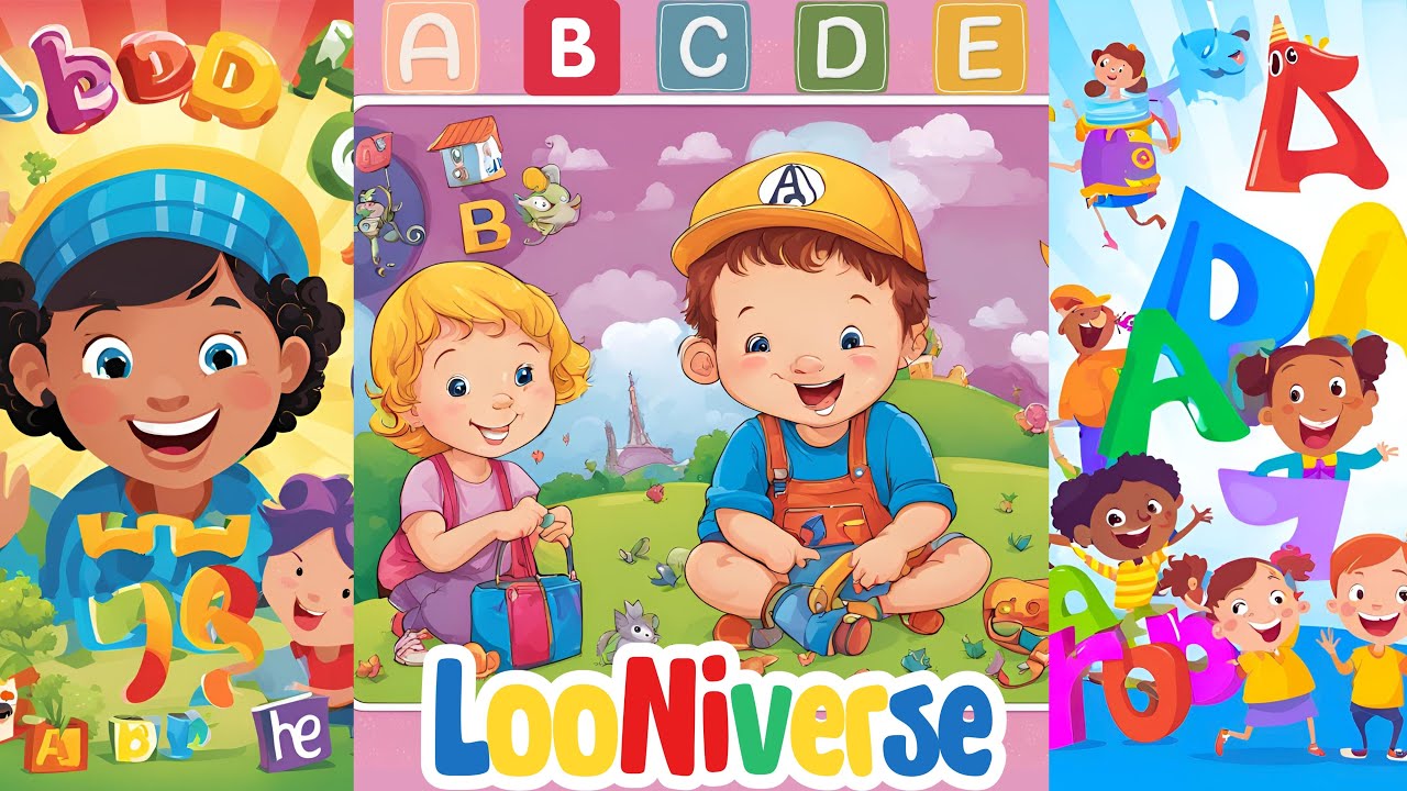 A to Z Fun - Learn the Alphabet with Looniverse | Looniverse Rhymes and ...