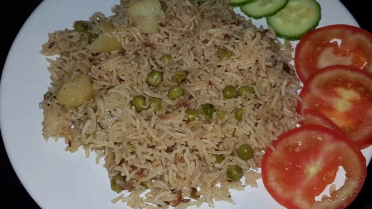 Aloo Matar Pulao Easy Recipe | Aloo Matar Wale Chawal DannysAdventure ...