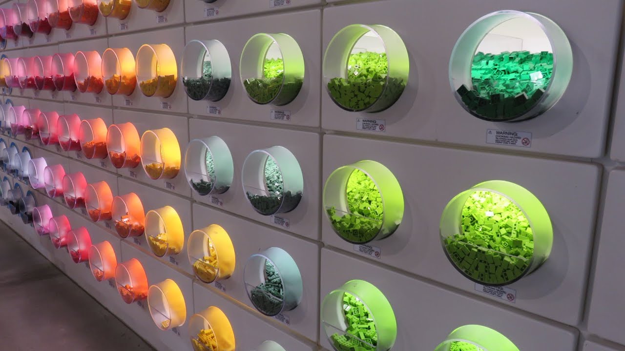 Biggest Lego FACTORY Store tour LEGOLAND Florida 2018 - YouTube