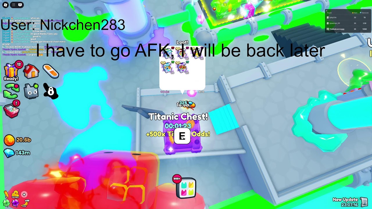 🔴Live🔴Pets Go Update and Pet Simulator Slime Factory Grind - YouTube