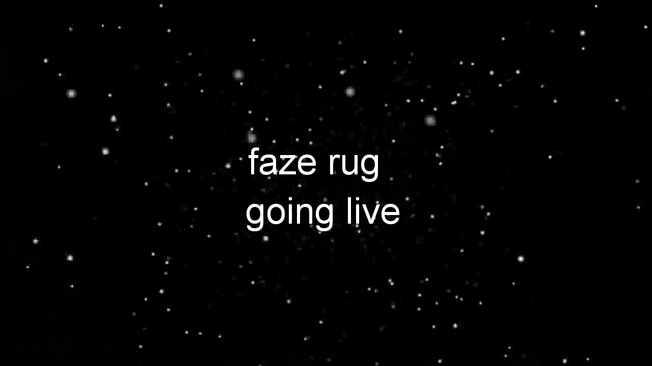 Faze rug song (goin live) - YouTube