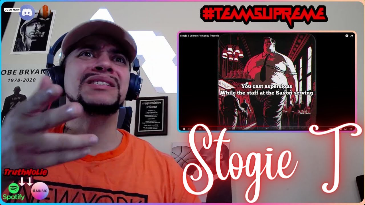 GOAT TALK!!! Stogie T - Johnny P's Caddy Freestyle (REACTION) - YouTube