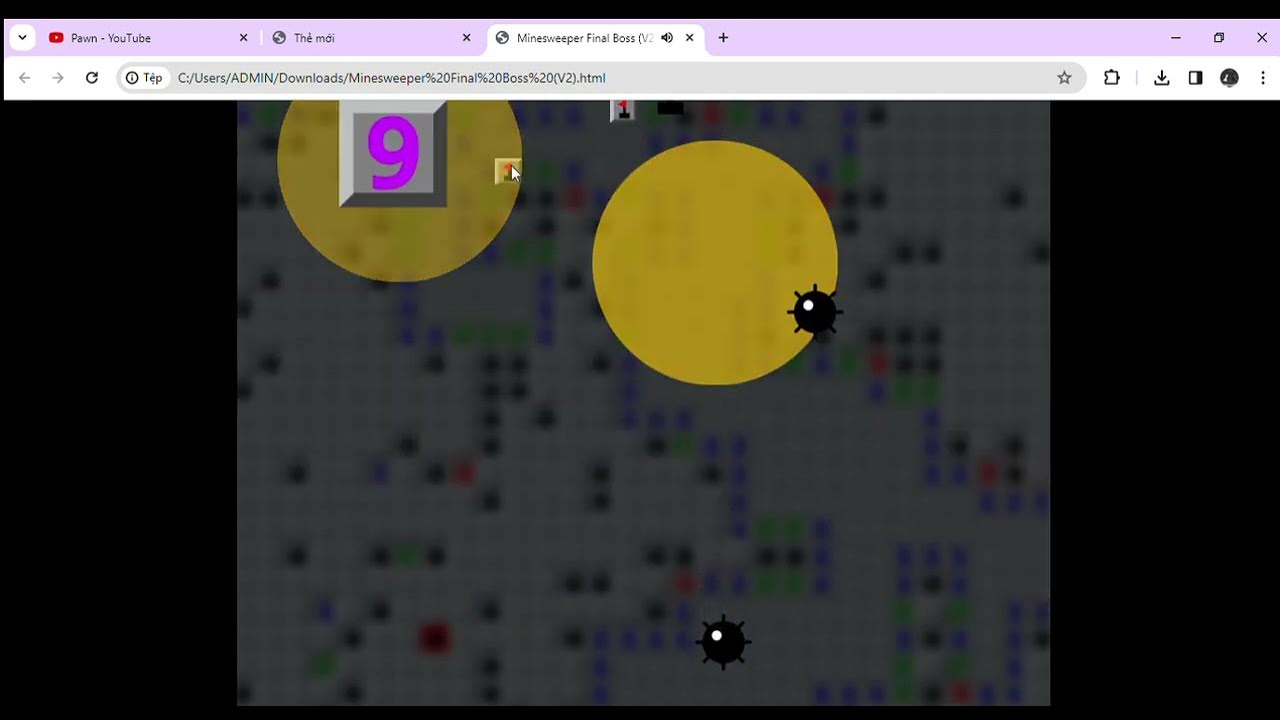 Minesweeper Final Boss V2 - YouTube