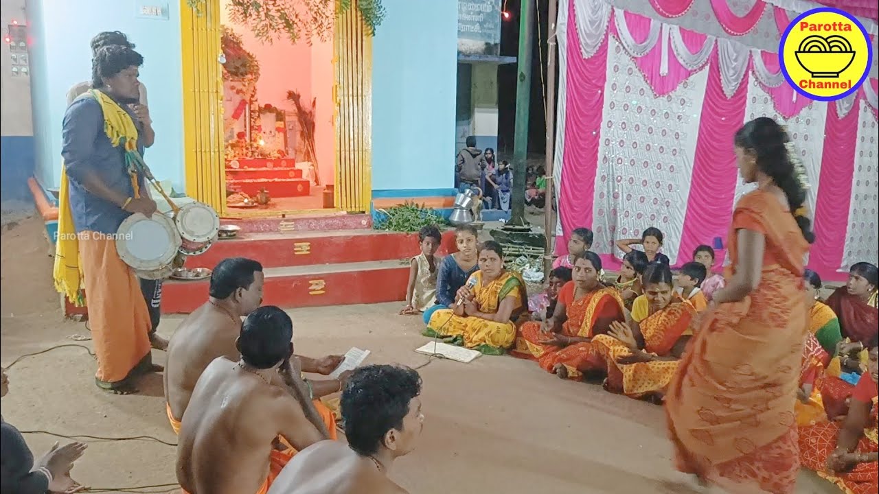 சக்தி கொள்ளம்மா பாடல் ஓம் சக்தி பஜனையில் | Pambai Music | Parotta ...