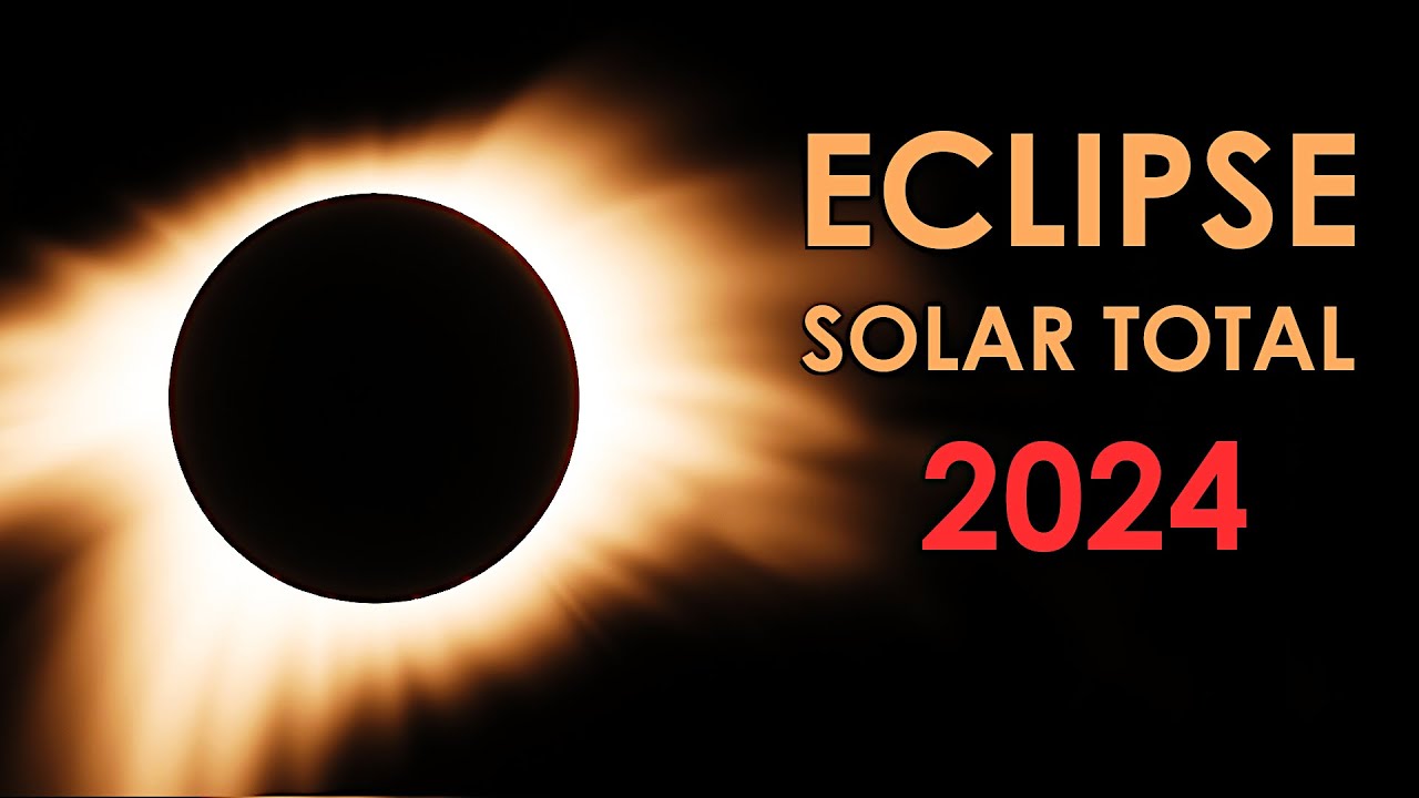 Eclipse Solar Total 2024 em 8 de abril - YouTube