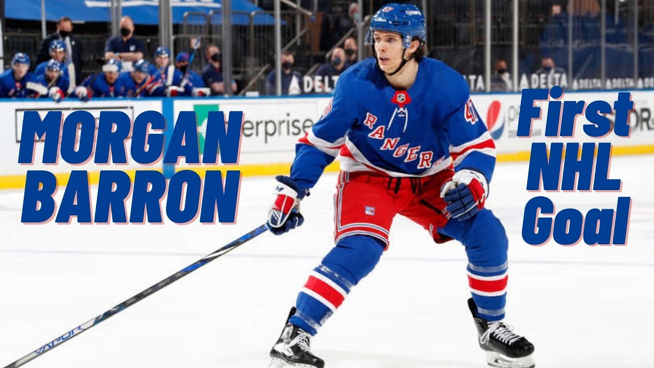 Morgan Barron #47 (New York Rangers) first NHL goal May 5, 2021 - YouTube