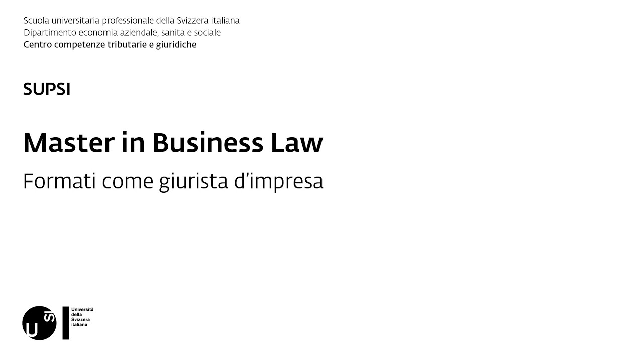 Master In Business Law Presentazione Del Corso YouTube master-in-business-law-presentazione-del-corso-youtube