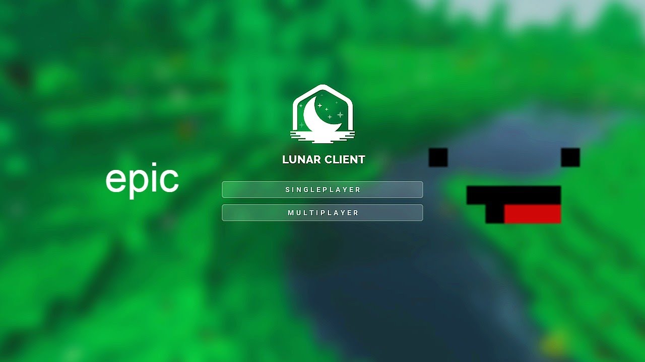 using lunar client in hypixel - YouTube