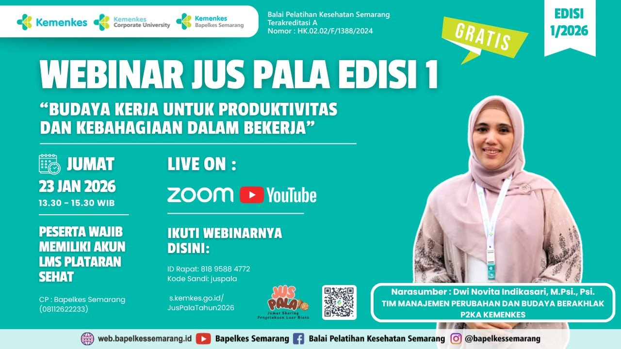 JUS PALA (Jumat Sharing Pengetahuan Luar Biasa) Edisi 1 2026 - Budaya ...