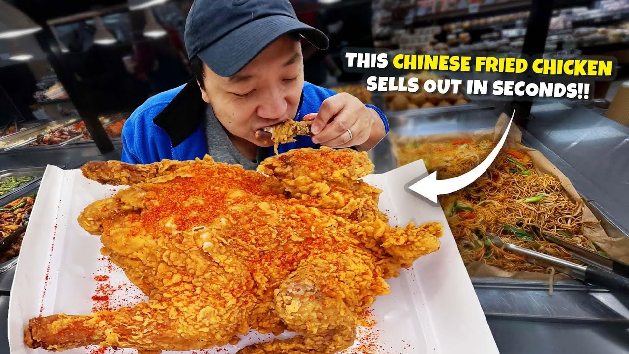 This FRIED CHICKEN Sells Out in SECONDS! 24 Hours Eating at The ...