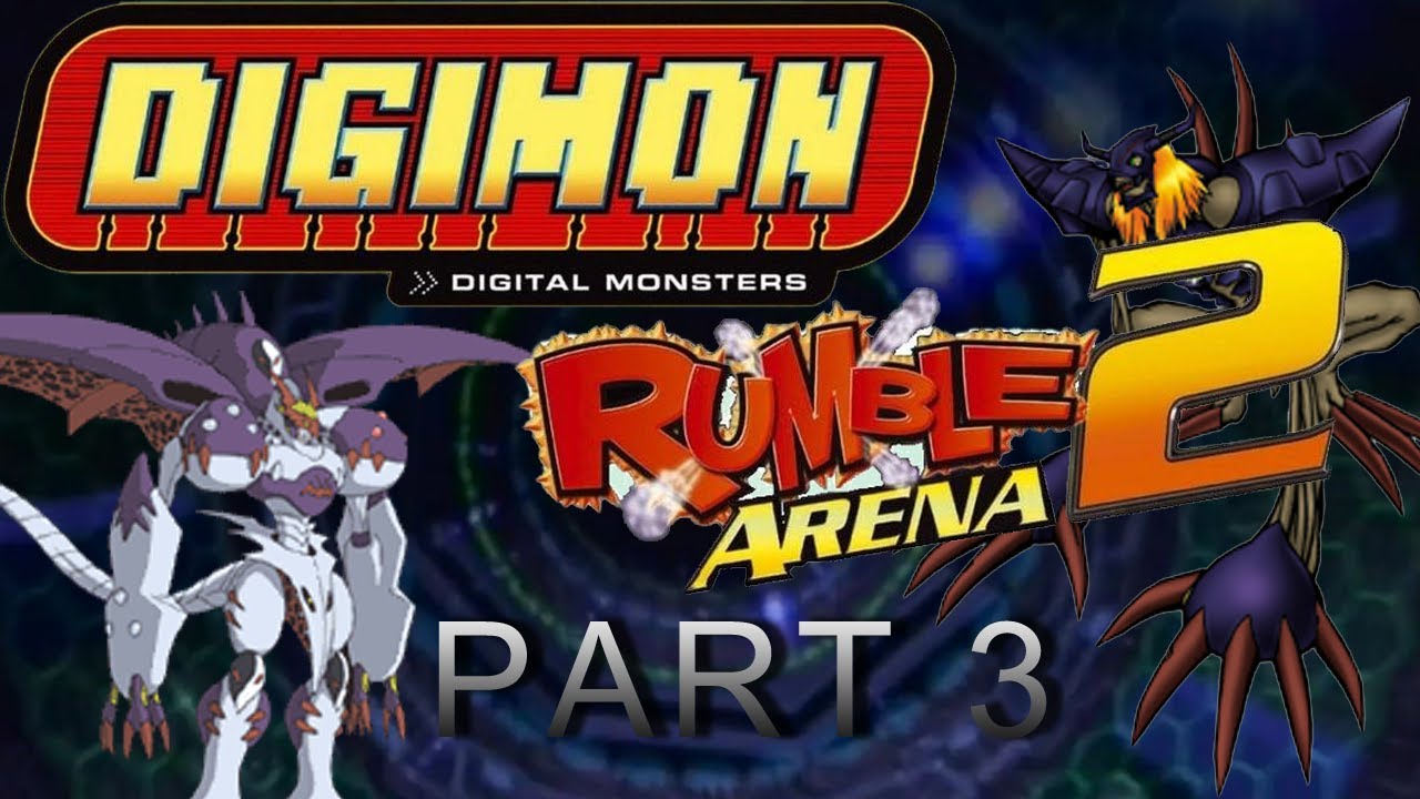 Team Bakuhatsu Plays Digimon Rumble Area 2! Part 3 (GOD MODE!!) - YouTube
