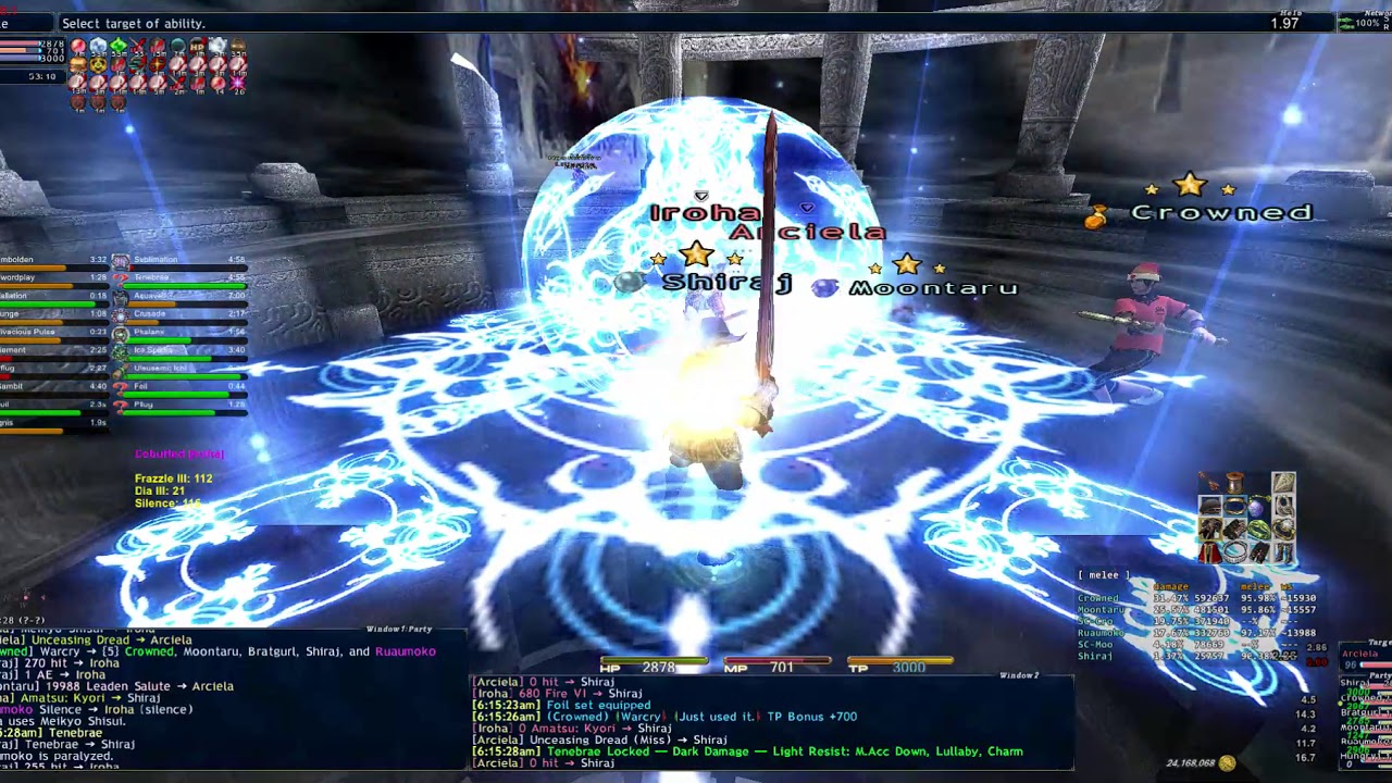 FFXI Iroha Master Trial: Tank Perspective - YouTube